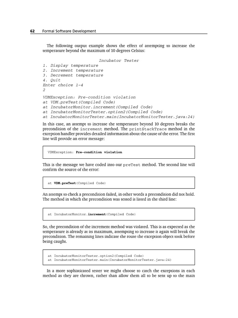 Book Formal.software.development.from.VDM.to.Java (1) 75 85 | PDF | Constructor (Object Oriented ...
