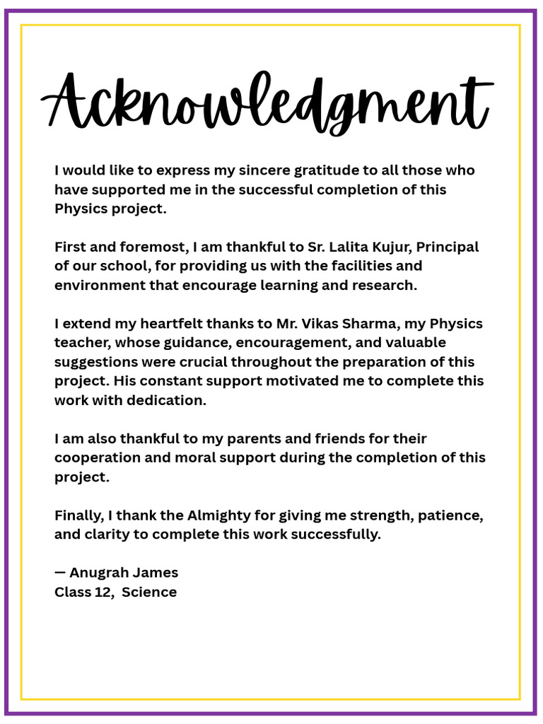ACKNOWLEDGEMENT I Would Like to Express My Sincere Gratitude to All ...