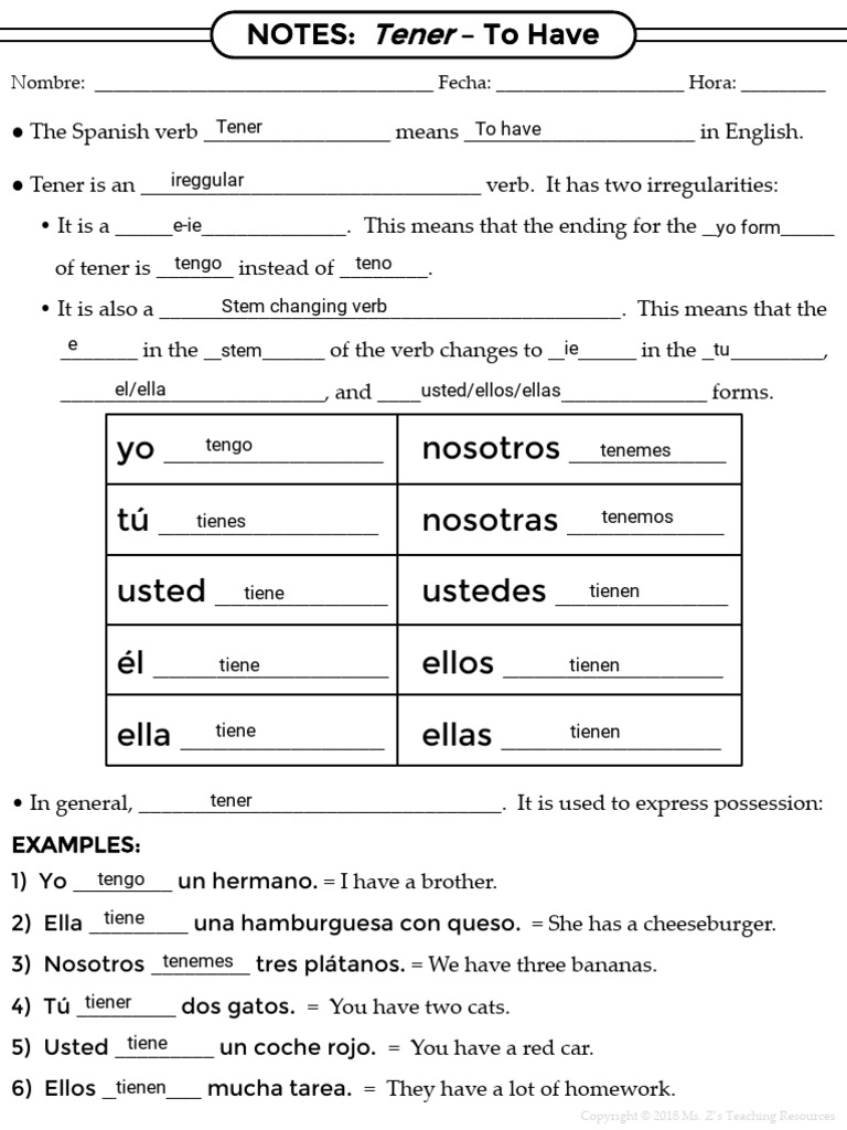 Kami Export - Tyrone Washington - Tener Notes - FILL-In-The-BLANK (2 ...