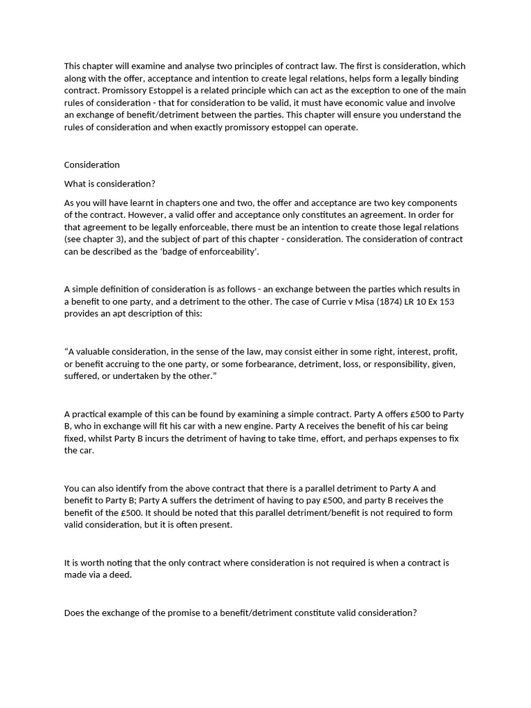 ASSIGNMENT 3 2 | PDF | Consideration | Business Law