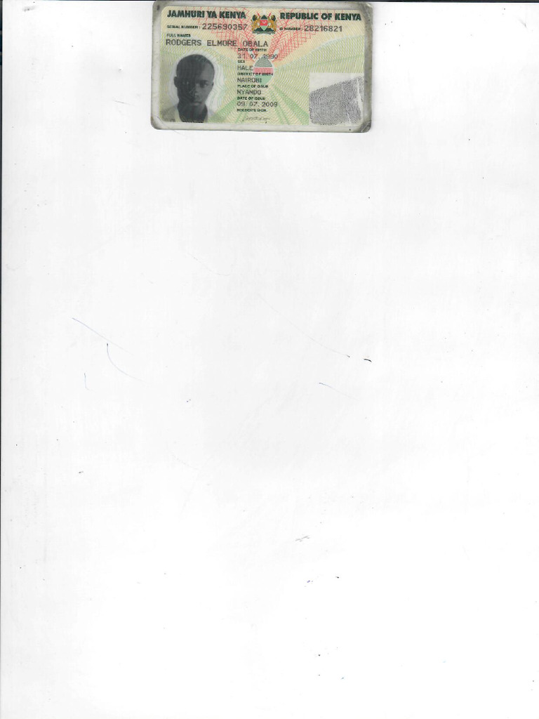 Id Copy Front | PDF