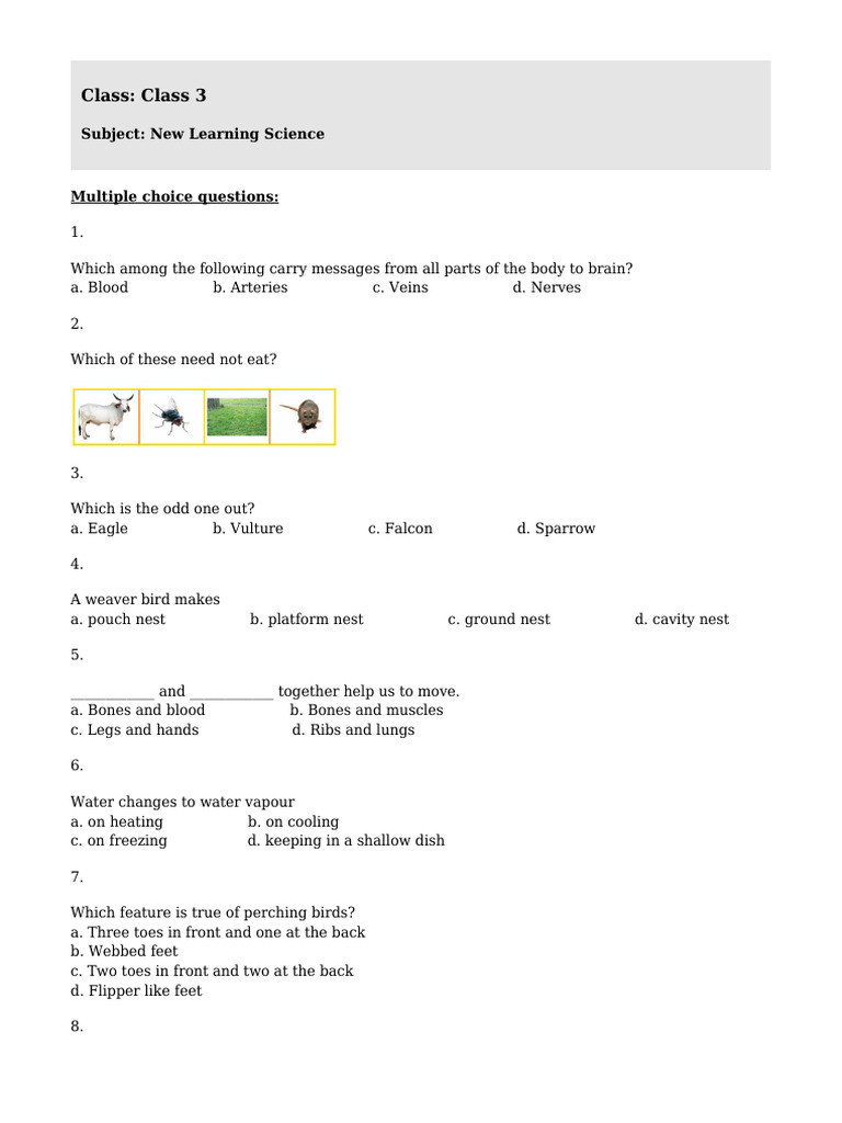 evs paper | PDF | Birds | Blood
