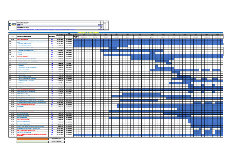 PLAN MAESTRO DE OBRA | PDF | edificio | Edificio sustentable