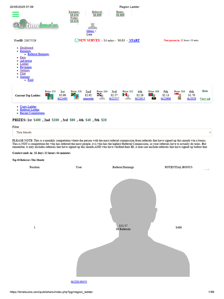 Region Ladder | PDF | Software