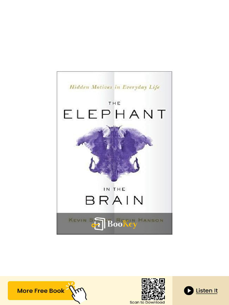The Elephant in the Brain PDF | PDF | Body Language | Motivational