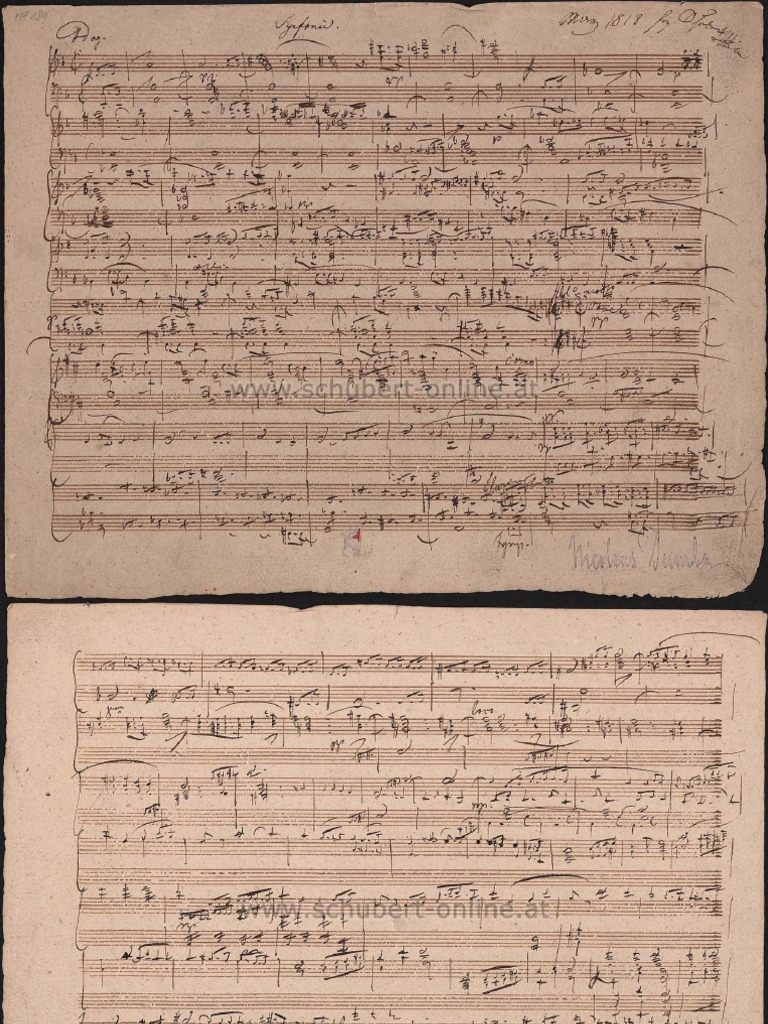 Composer's Autograph Manuscript - Sketches Only | PDF