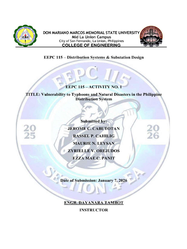 Vulnerability to Typhoons and Natural Disasters in the Philippine ...