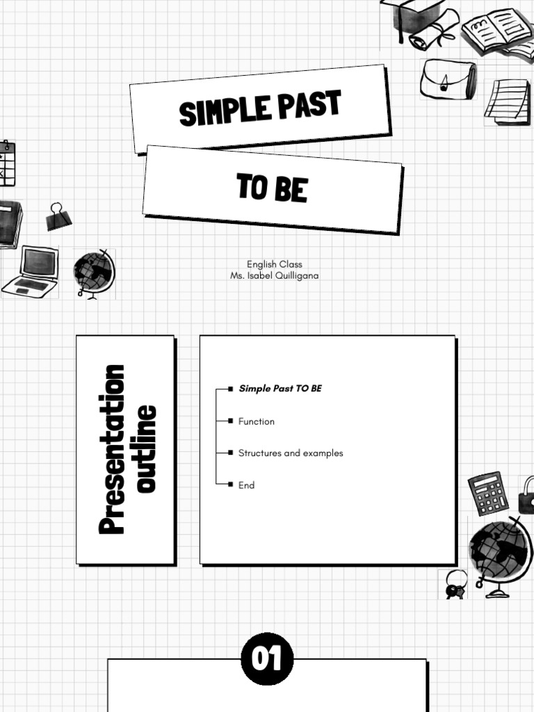 Grammar 1 - Simple Past to Be | PDF