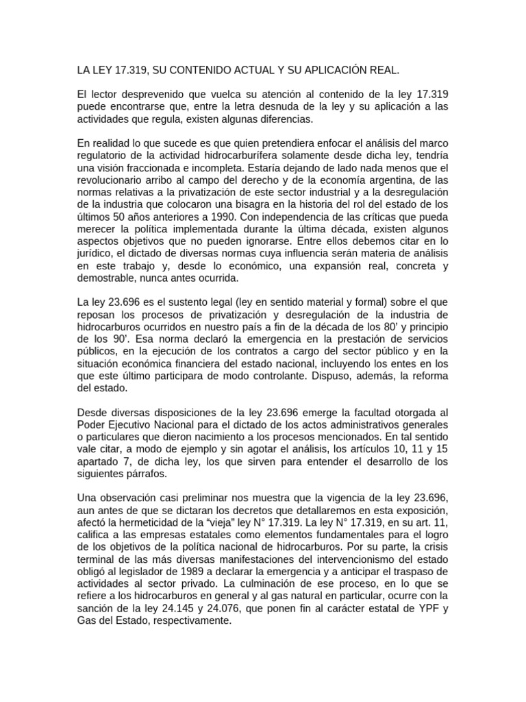marco_legal_hidroc___emerg_2002_Dr_SABATINI_2006 | PDF | Ejecutivo ...