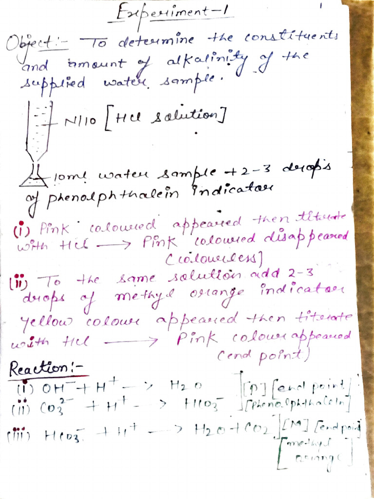 Chemistry Observation PDF | PDF
