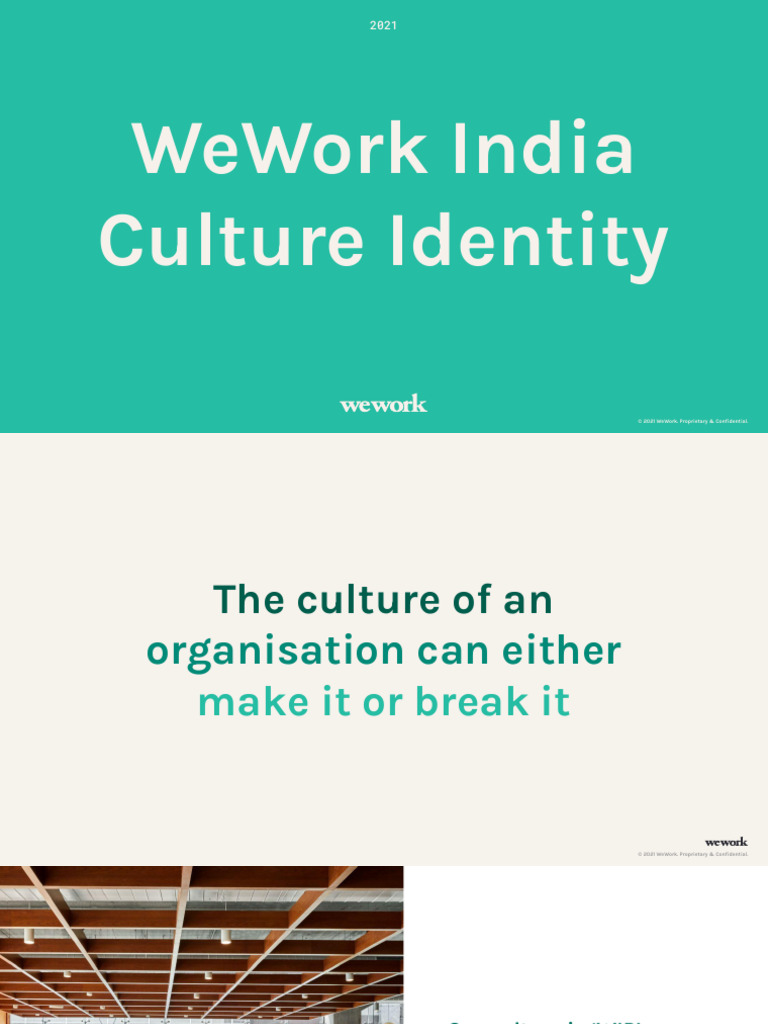 WeWork India - Culture | PDF | Social Psychology