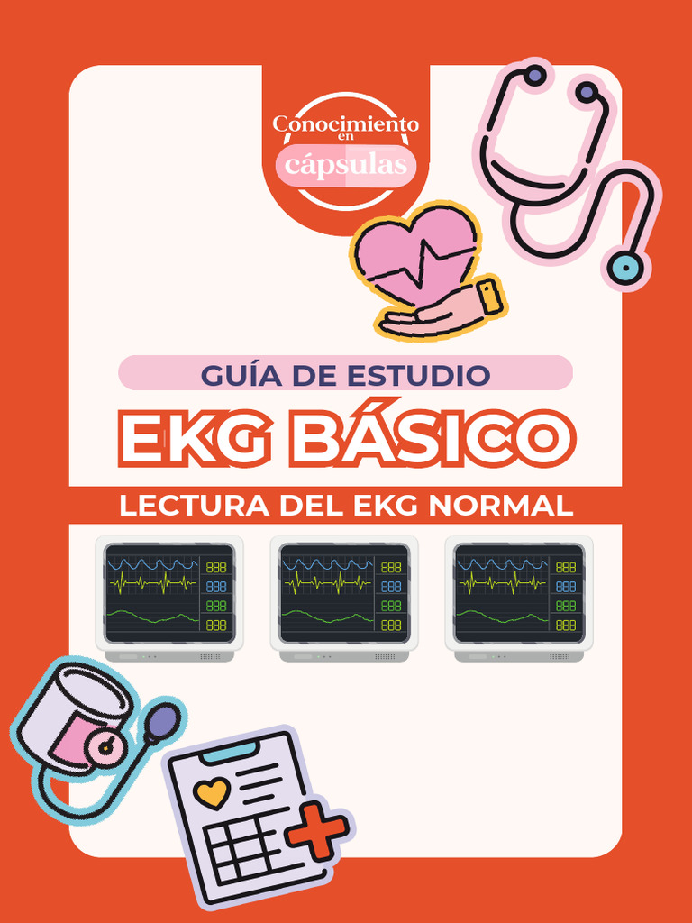 Guía de Lectura del EKG Normal | PDF | Corazón | Ventrículo (corazón)