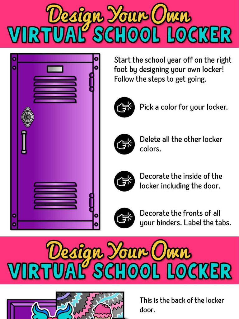 Virtual+School+Locker+Design 22 | PDF