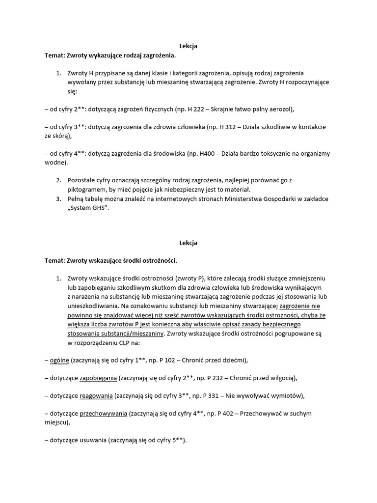 Zwroty H I P | PDF