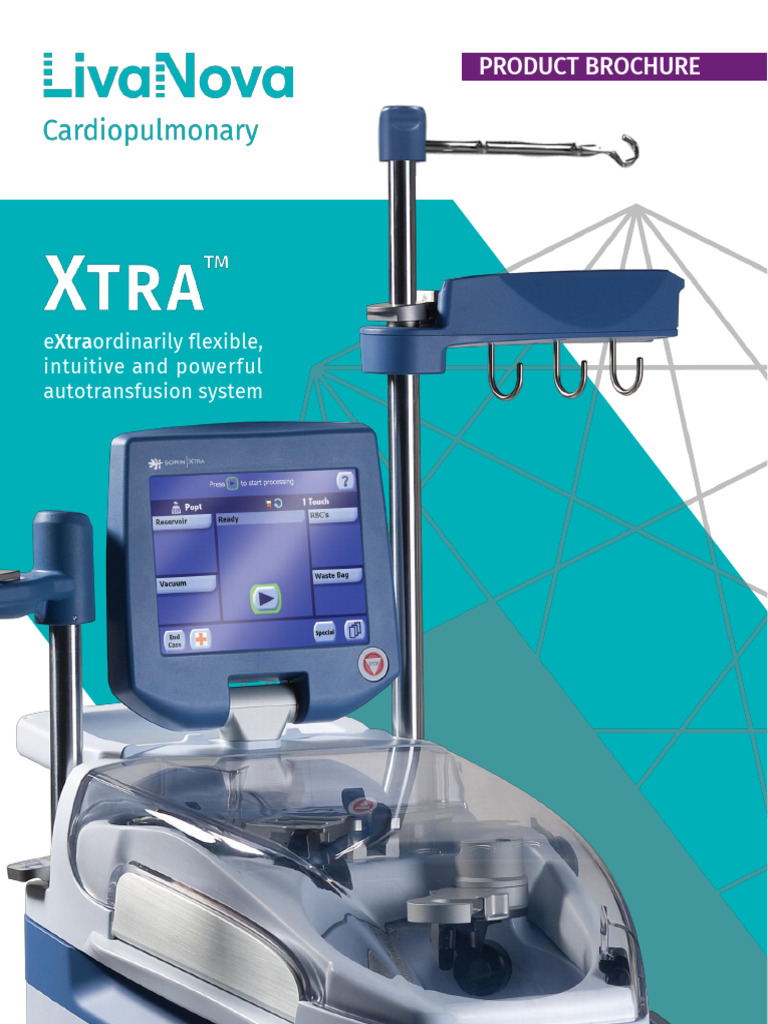 Advanced Autotransfusion System Xtra | PDF | Medical Specialties ...
