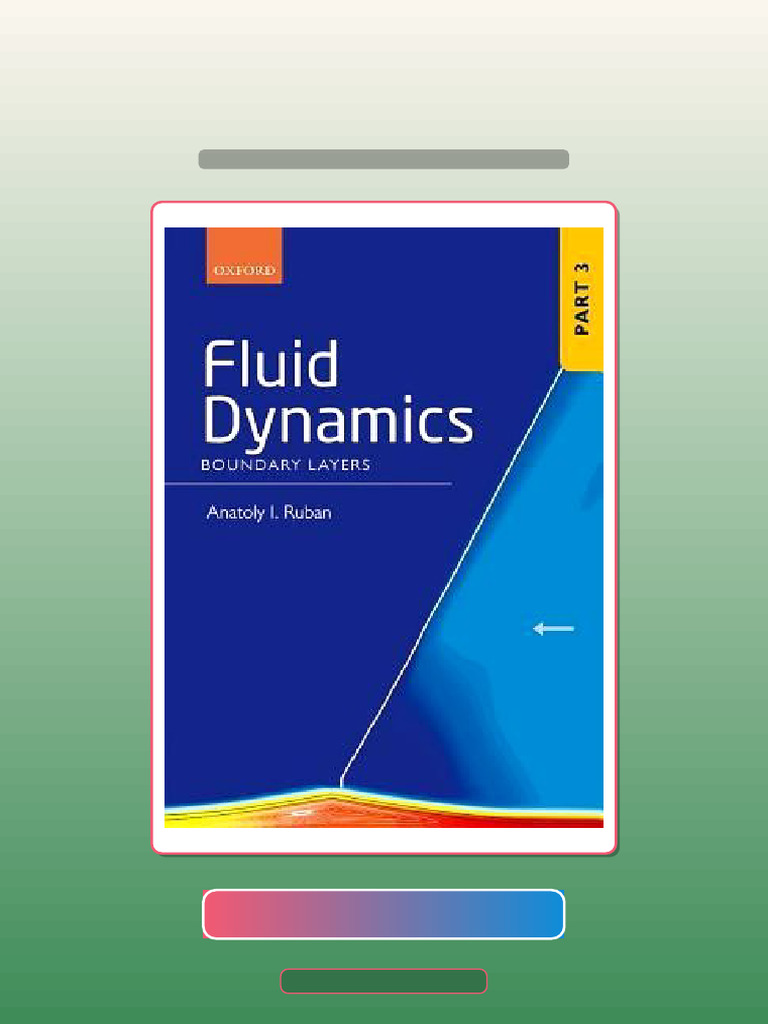 Fluid Dynamics Part 3 Boundary Layers Anatoly I Ruban 203266 | PDF | Curriculum | Knowledge