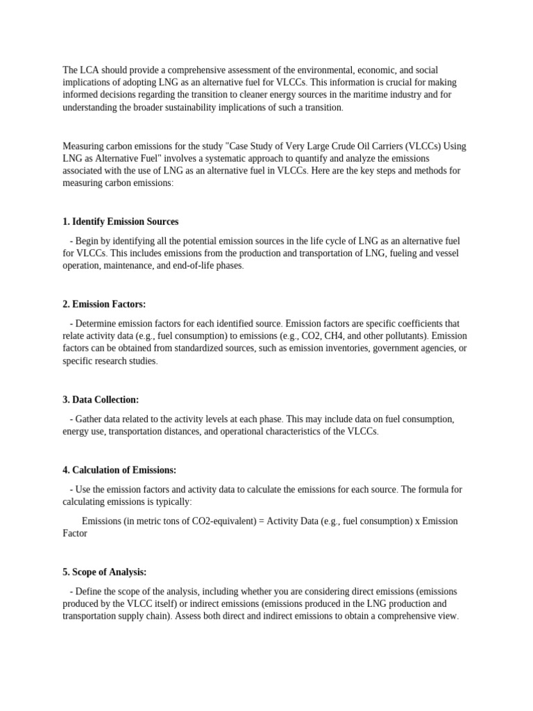 Life Cycle Analysis of Fuels | PDF | Life Cycle Assessment | Natural ...