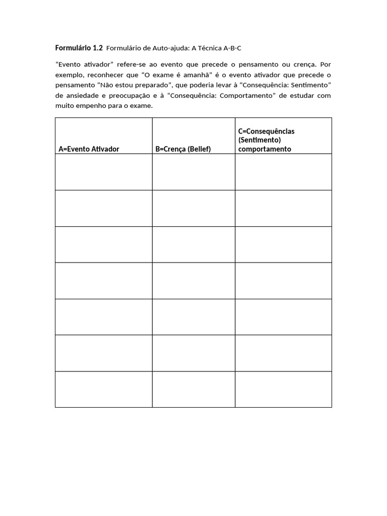 formulário A+B+C (2) | PDF