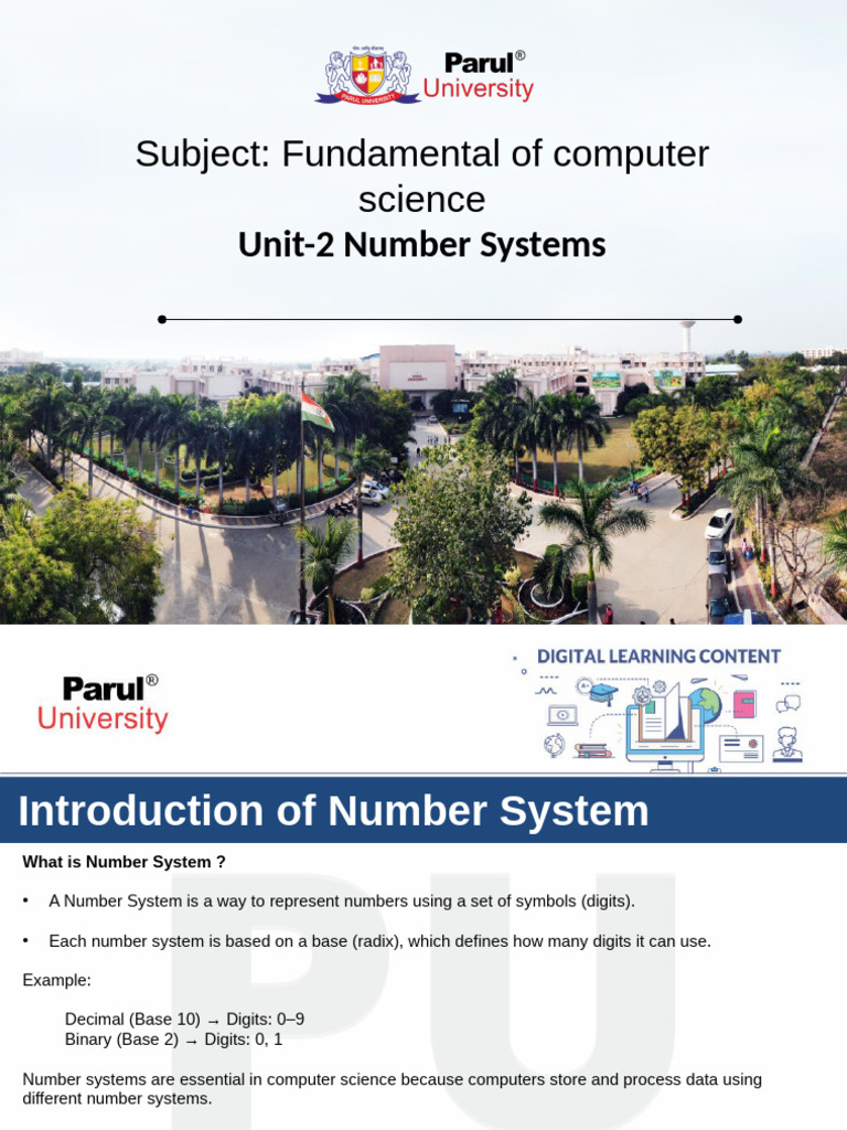 Understanding Number Systems in Computing | PDF