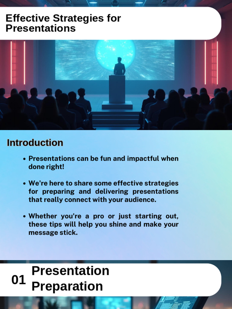 Effective Strategies for Presentations.pptx | PDF | Anxiety | Psychological Concepts
