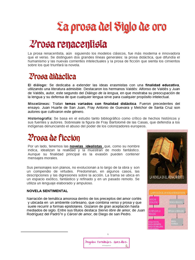 Novela Ren y Barr2526 | PDF | Don Quijote | Miguel De Cervantes