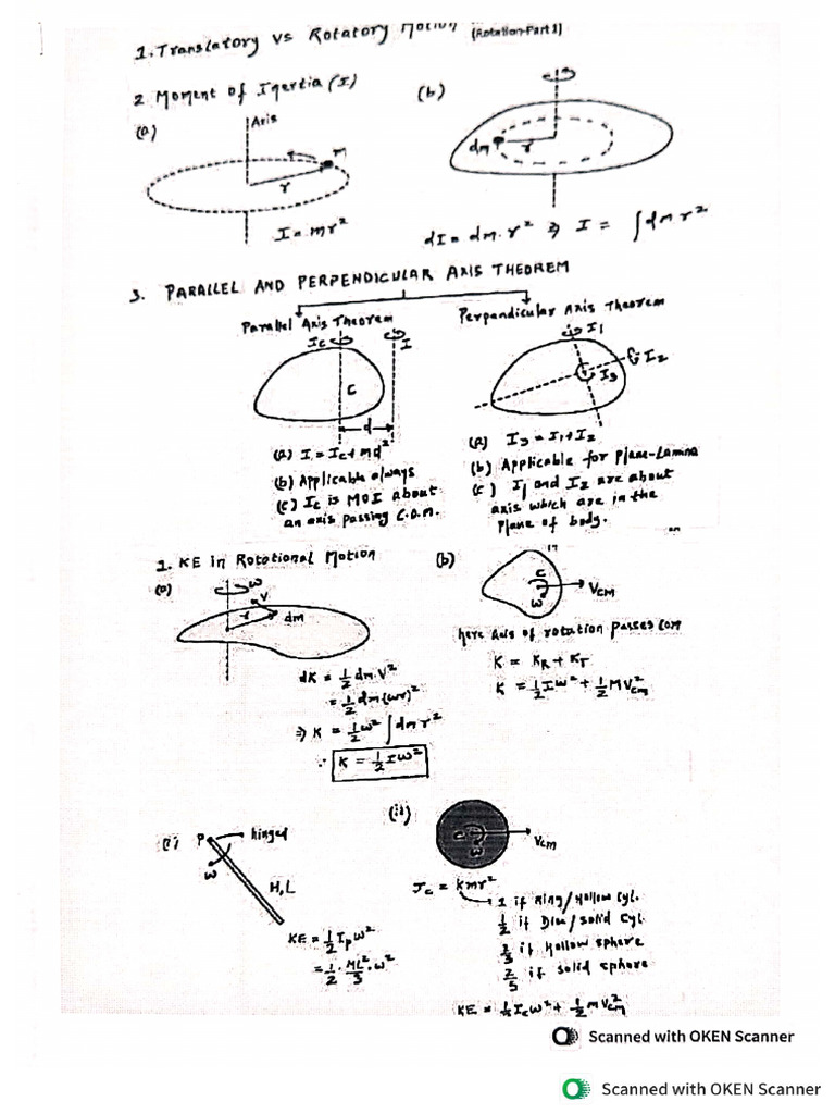 Rotational Motion | PDF