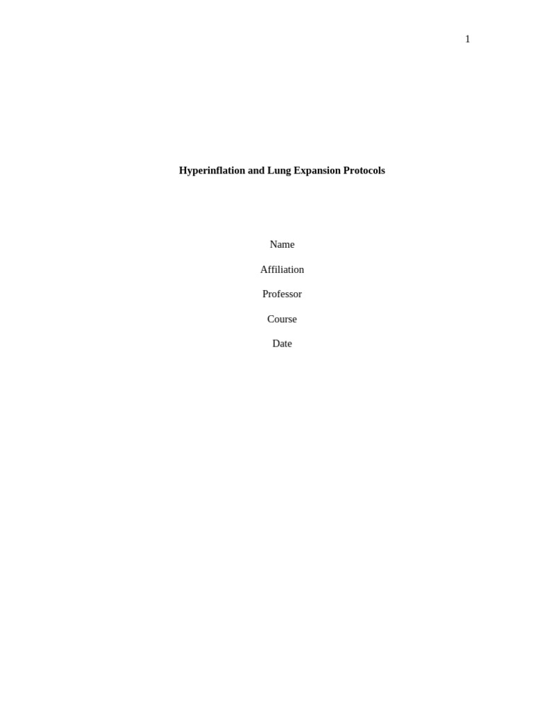 Hyperinflation and Lung Expansion Protocols.edited111.Edited12nyj | PDF ...