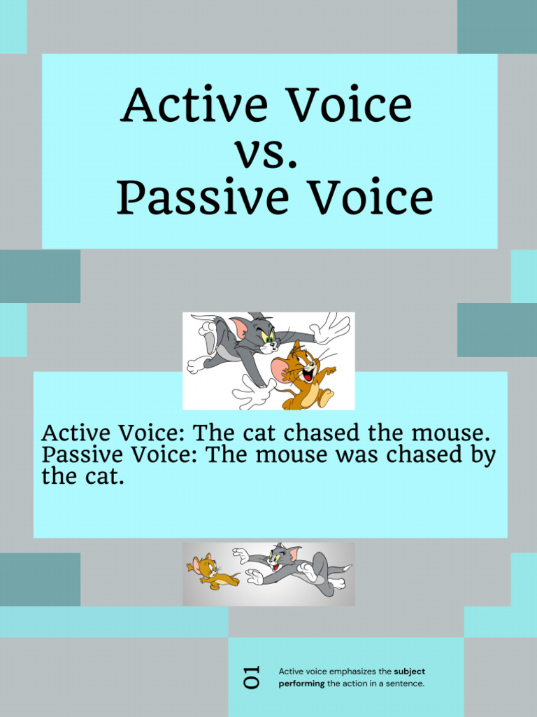 Presentation - Active vs. Passive Voice | PDF