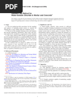 ASTM C311: Testing Coal Ash in Concrete | PDF | Cement | Concrete