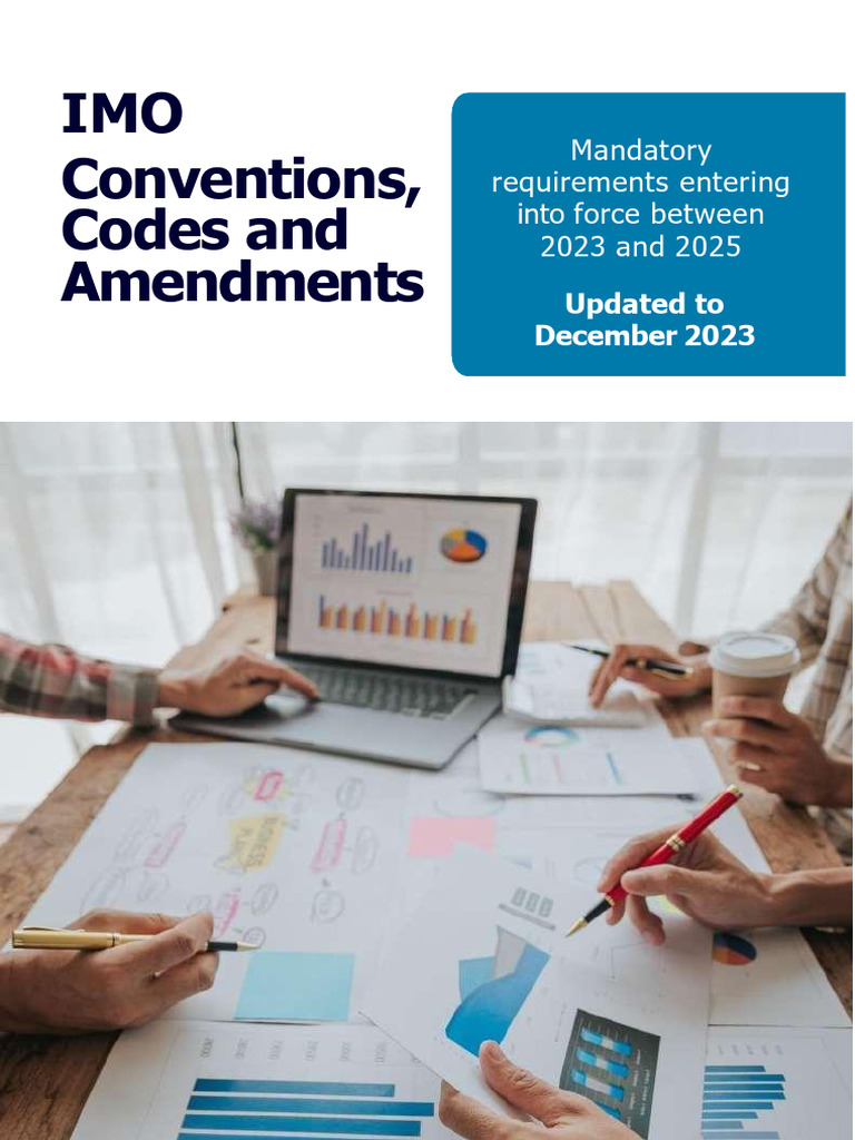 IMO 2023-2025 Mandatory Amendments | PDF | Shipping
