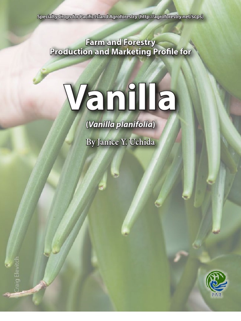 Vanilla Specialty Crop | PDF | Vanilla | Flowers