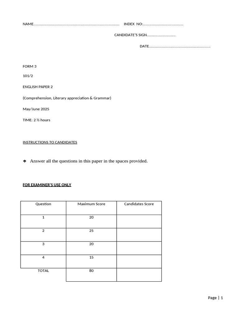 Group Discussion Form 3 Term 2 Trial 6 English-Paper-2 | PDF | City ...