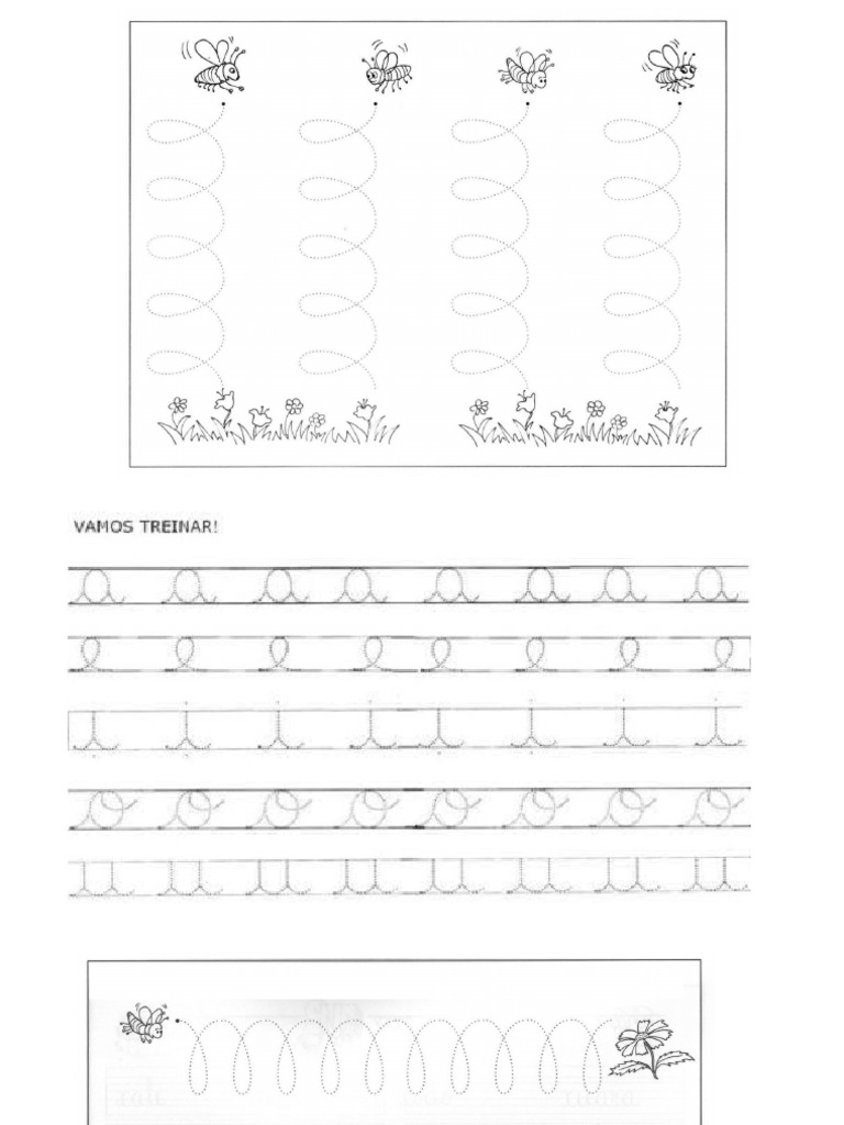 Treino Cursiva | PDF