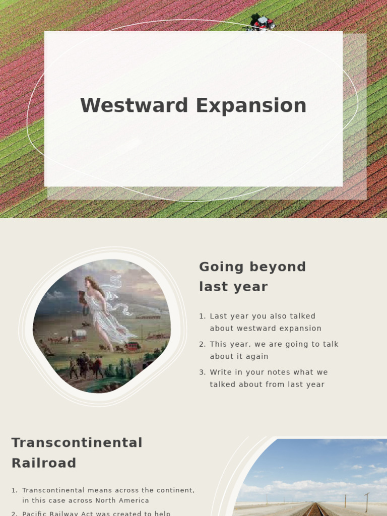 Key Insights on Westward Expansion | PDF | Cowboys | Ranches