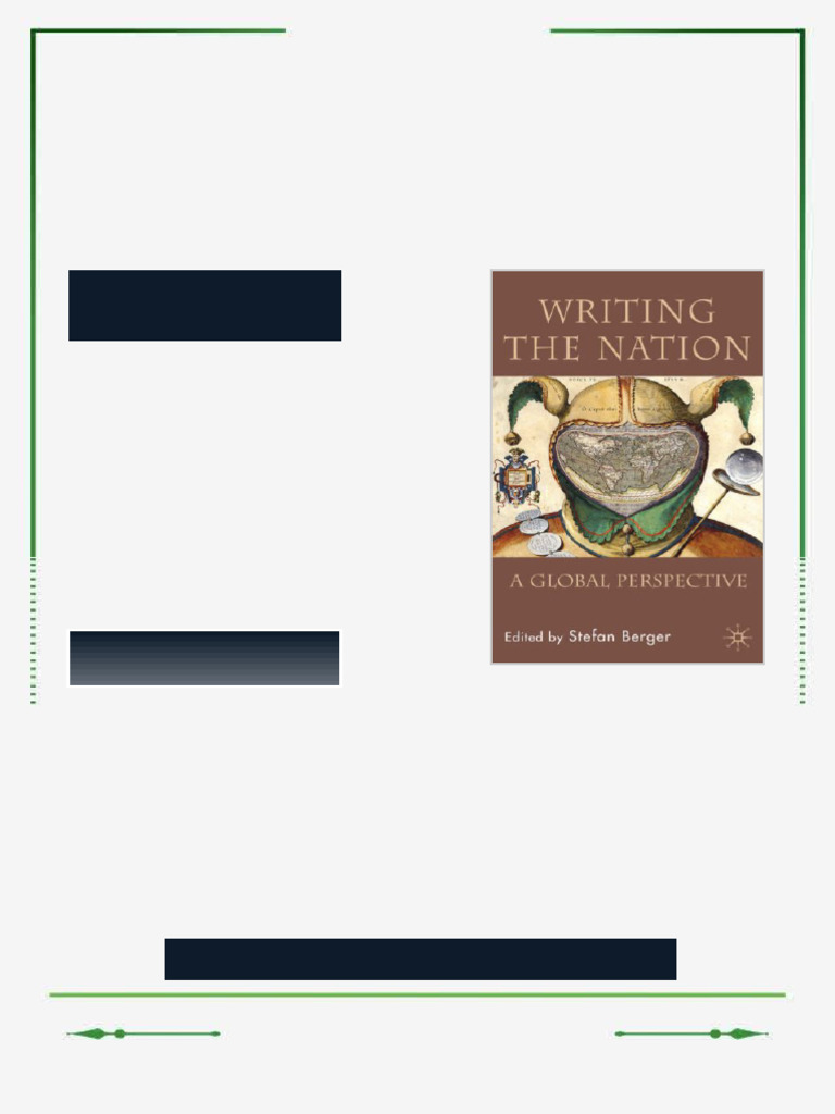 Writing the Nation A Global Perspective First Edition Stefan Berger ...