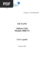 Octans Subsea User Guide 3000 Series | PDF | Inertial Navigation System ...