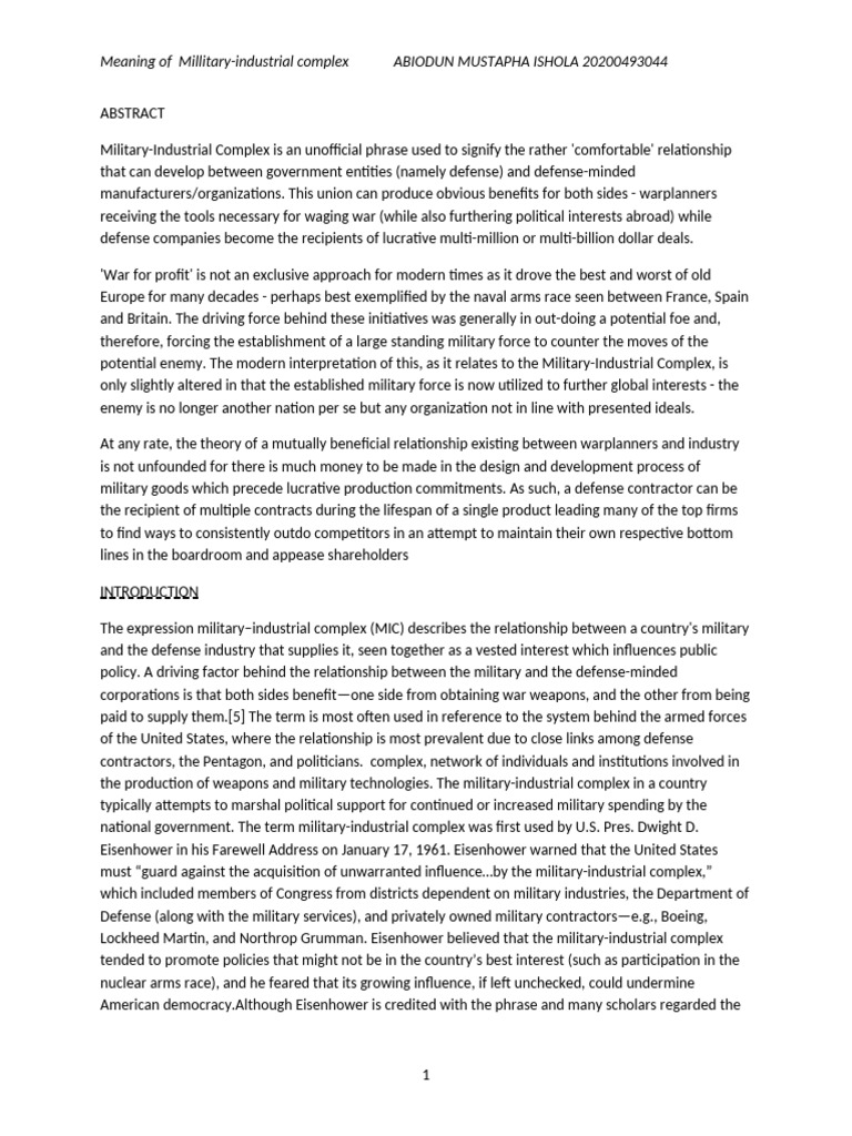 MY POL 210 | PDF | Military