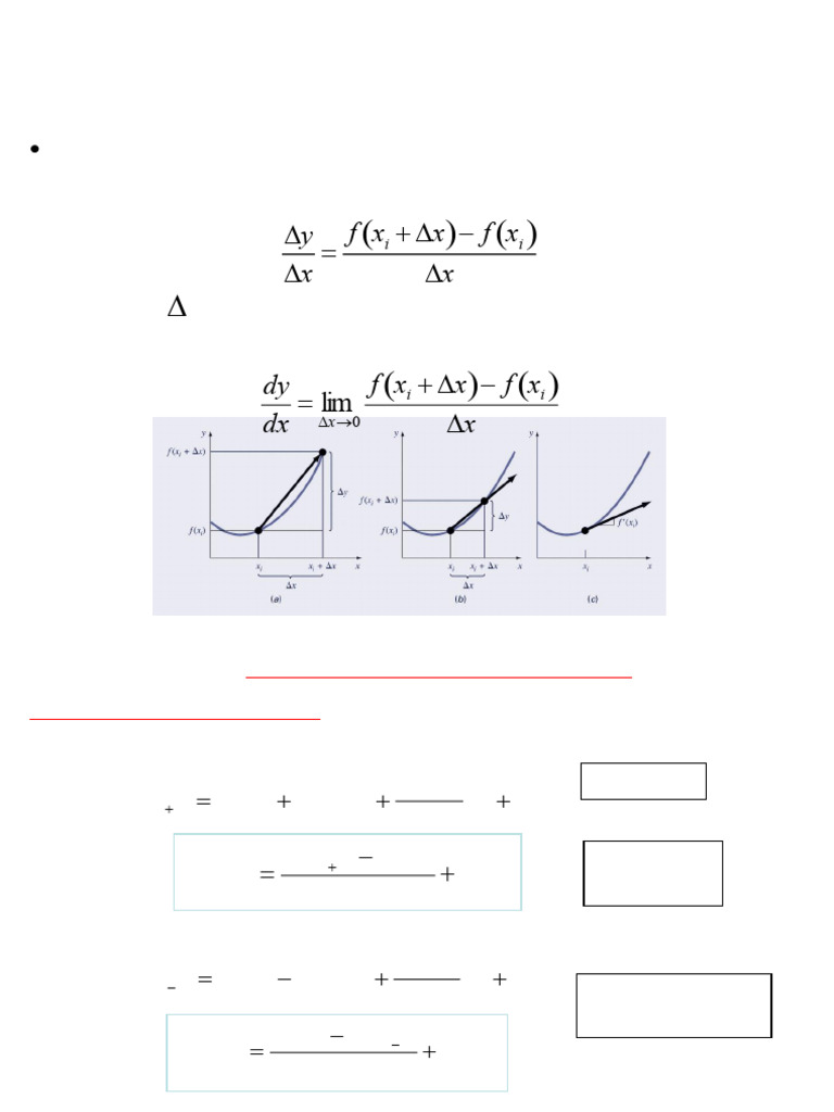 ME371-Lecture 8 - Differentiation (1) | PDF | Finite Difference ...