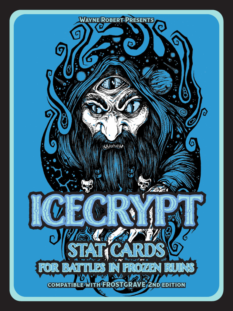 ICECRYPT Stat Cards for Battles CMYK for Print v02 | PDF | Tabletop Games