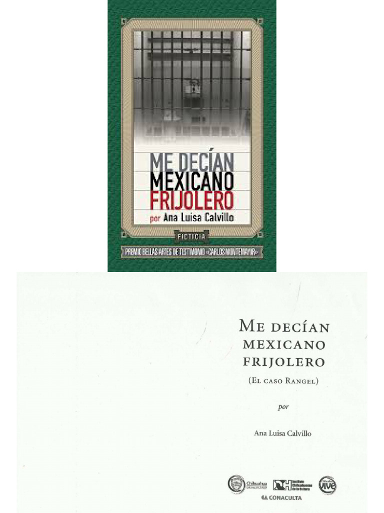1. Me decían mexicano Ana Luisa Calvillo-1 | PDF
