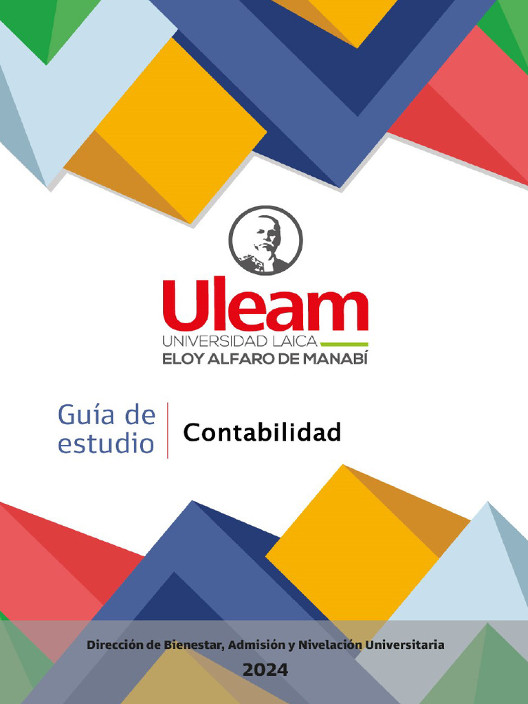 Guia de Estudios de CONTABILIDAD 2024 2 Editado | PDF | Contabilidad | Impuesto al valor agregado