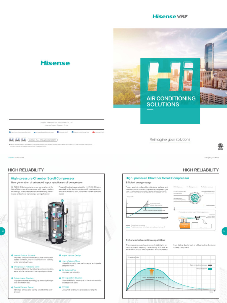 Why Hisense | PDF | Air Conditioning | Heat Exchanger
