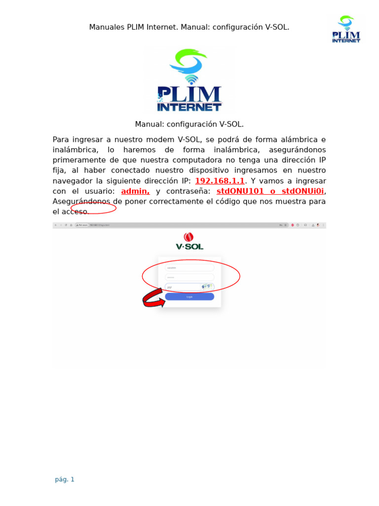 Manual Router v-sol | PDF