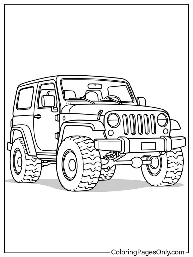 Basic Jeep Printable | PDF