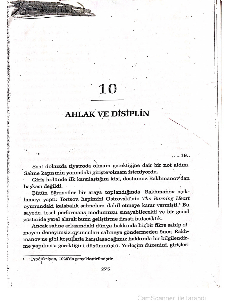 Ahlak Ve Disiplin | PDF