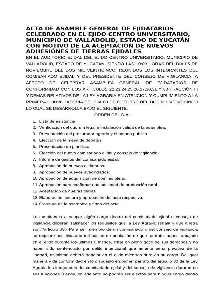 Reglamento Interno | PDF | Propiedad