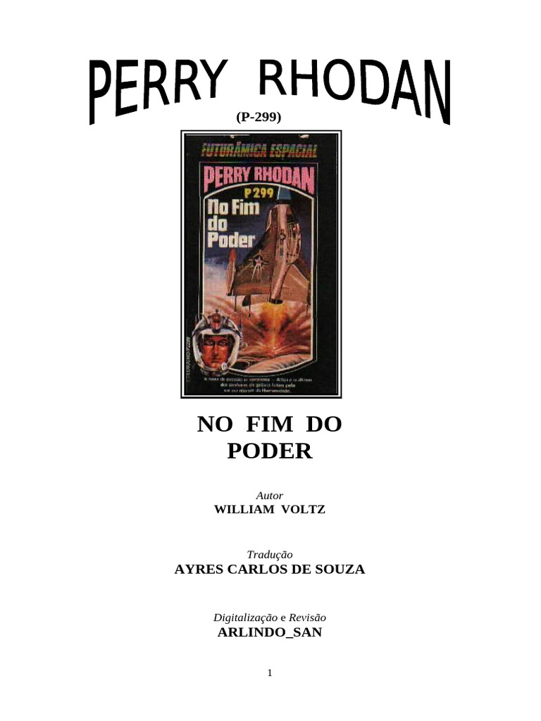 P-299 - No Fim Do Poder - William Voltz | PDF | Galáxia | Planetas