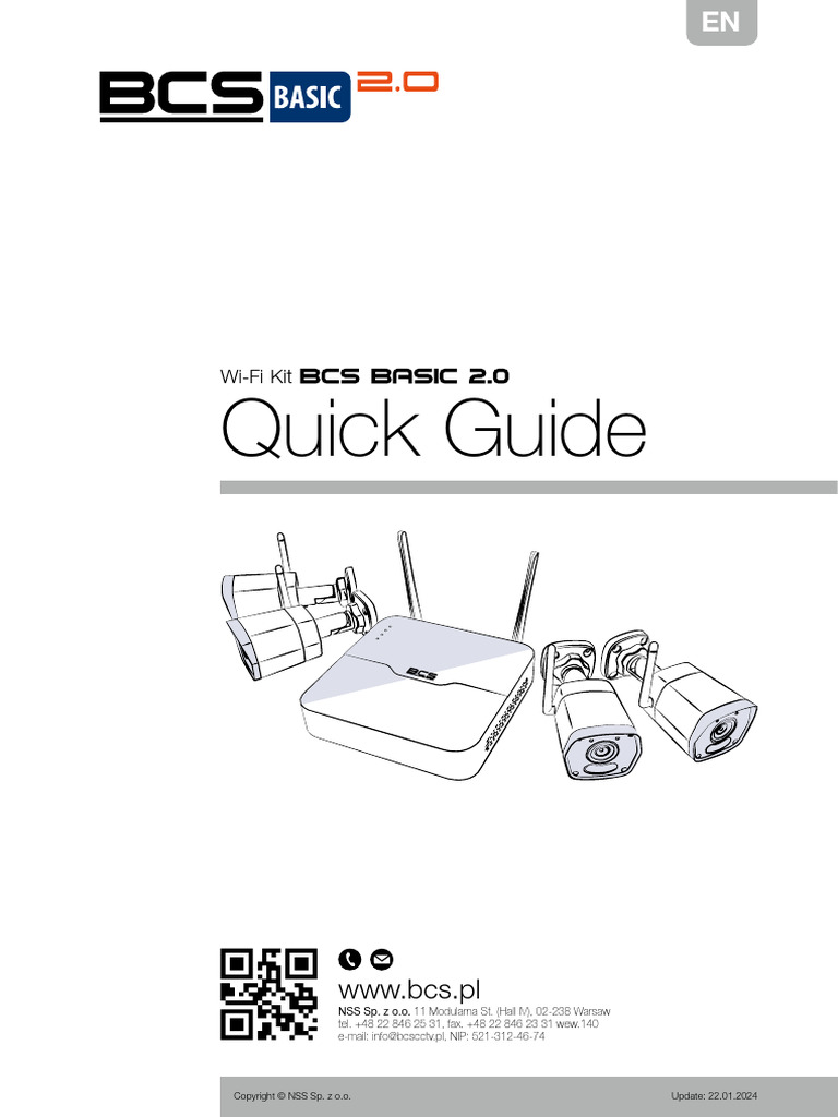 BCS - Quick Quide - Wifi Kit Bcs Basic 2.0_ENG | PDF | Computer ...