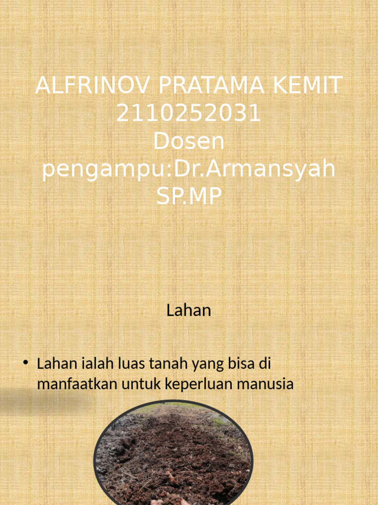 Alfrinov Pratama Kemit 2110252031 Dda Prot b Tugas Lahan | PDF