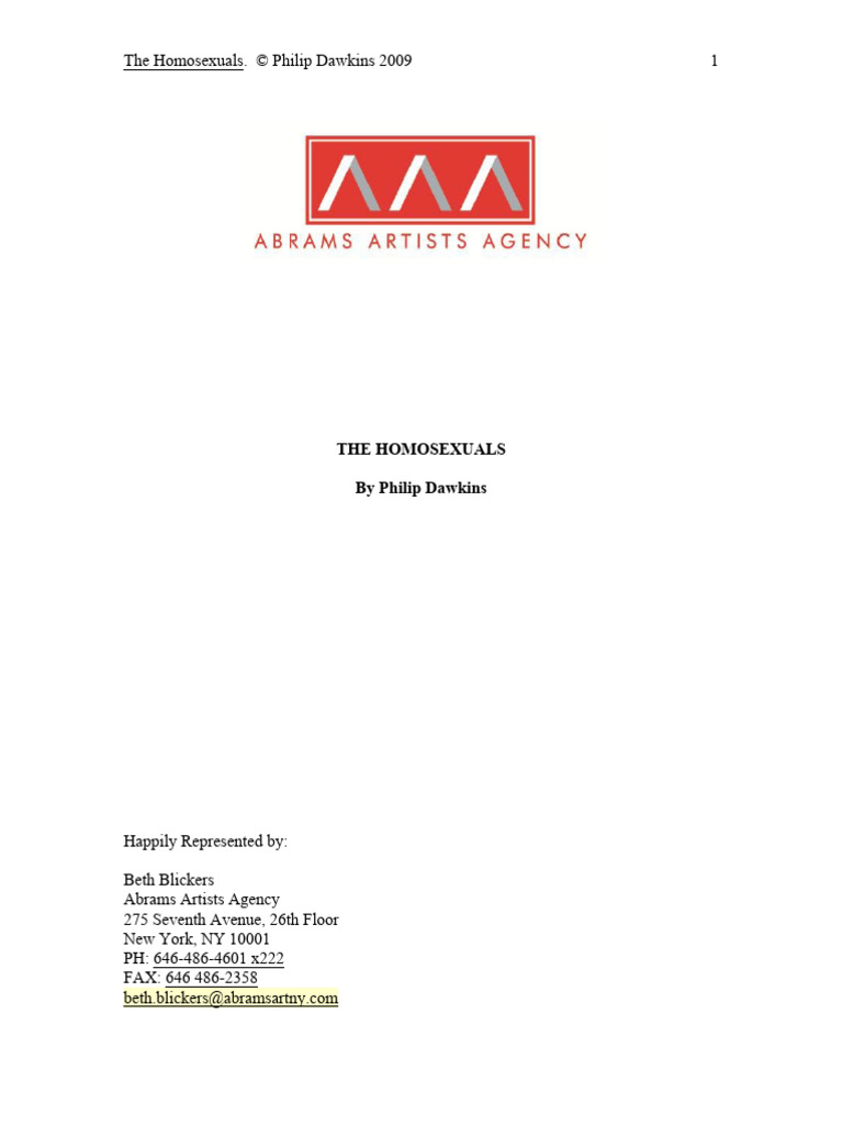 THE HOMOSEXUALS June 2012 | PDF